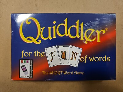 "Quiddler" Card Game For the Fun of Words Short word card game New ...