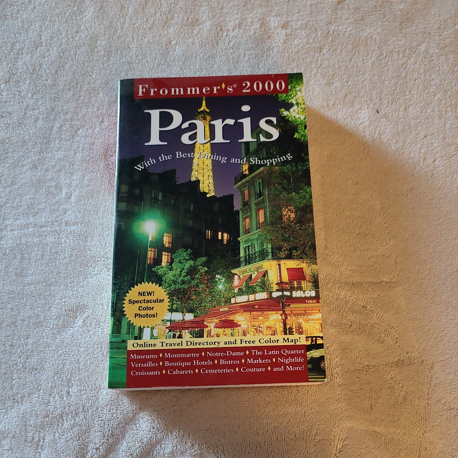 Frommer's Paris 2000 by Frommer's Staff (1999, Trade Paperback) for ...