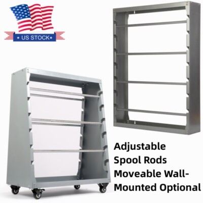 Heavy Duty Wire Spool Dispenser Cable Holder Wire Coil Rack Display ...