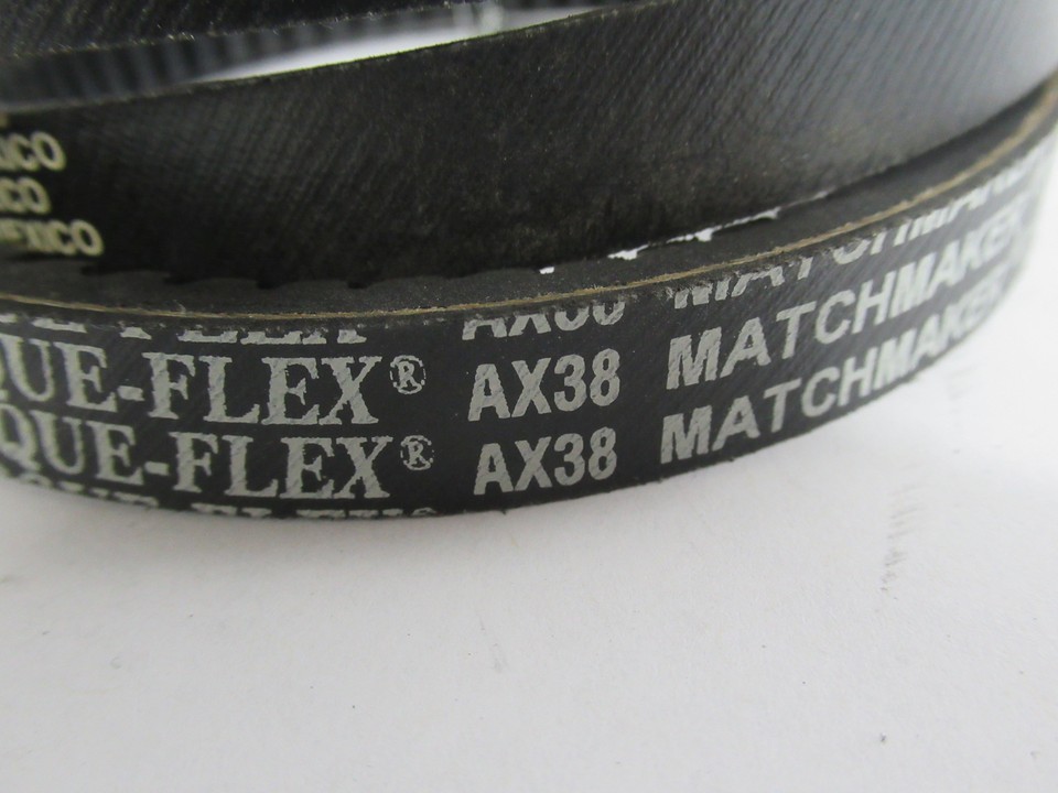 GoodYear AX38 Torque-Flex Cogged V-Belt 40"L .50"W .31"T NOP | eBay