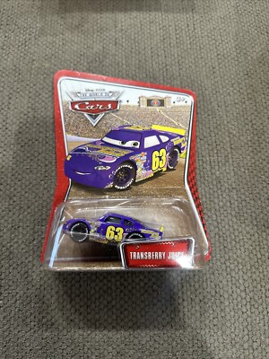 Disney Pixar The World Of Cars Transberry Juice Piston Cup #63 Diecast ...
