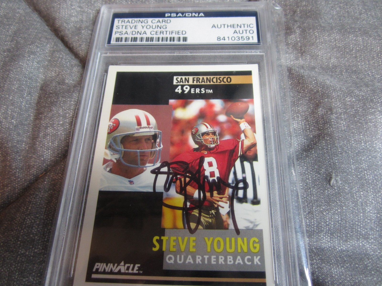 Steve Young Autographed Memorabilia | Signed Photo, Jersey ...