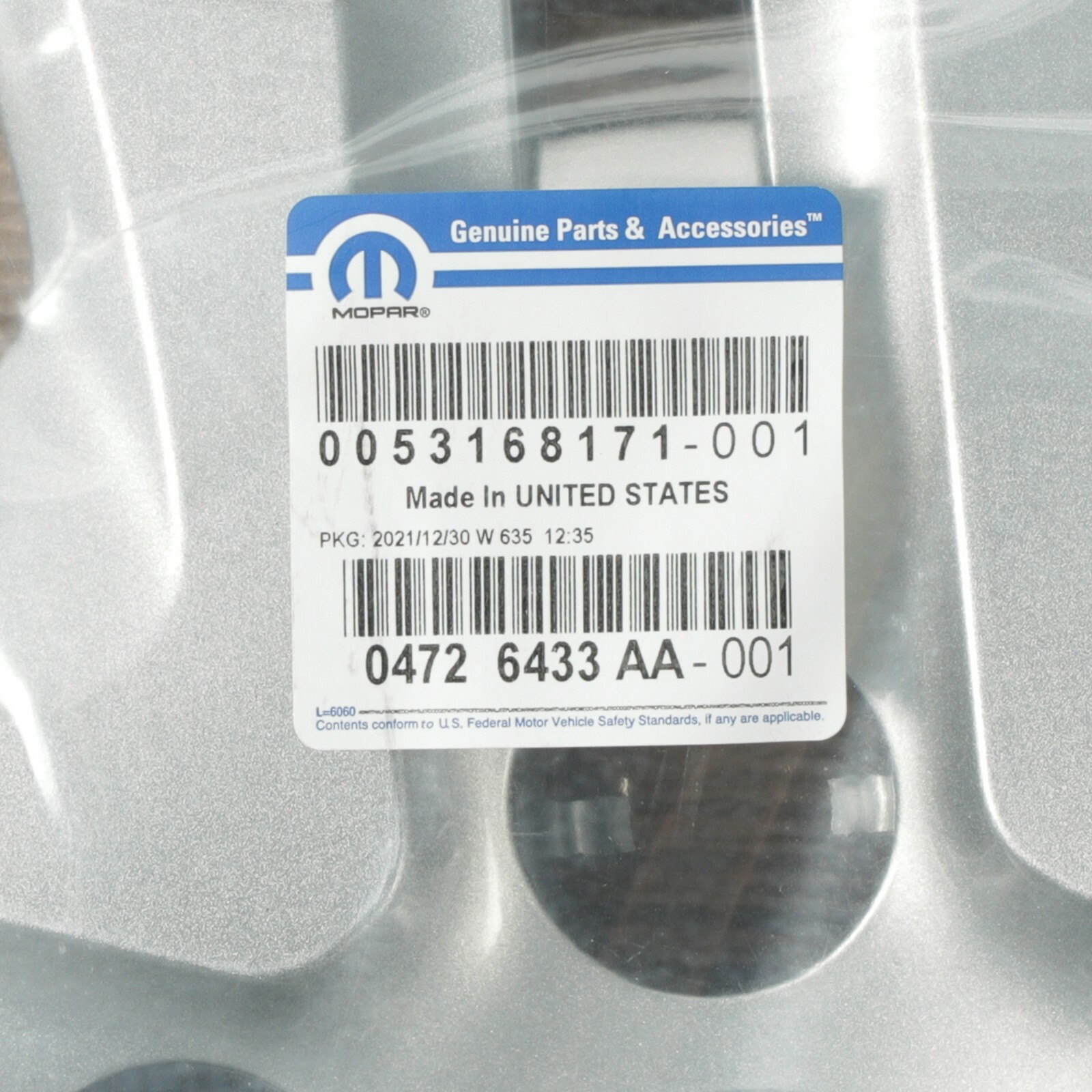 Genuine 2014-2016 Mopar Wheel Cover 4726433AA for sale online | eBay