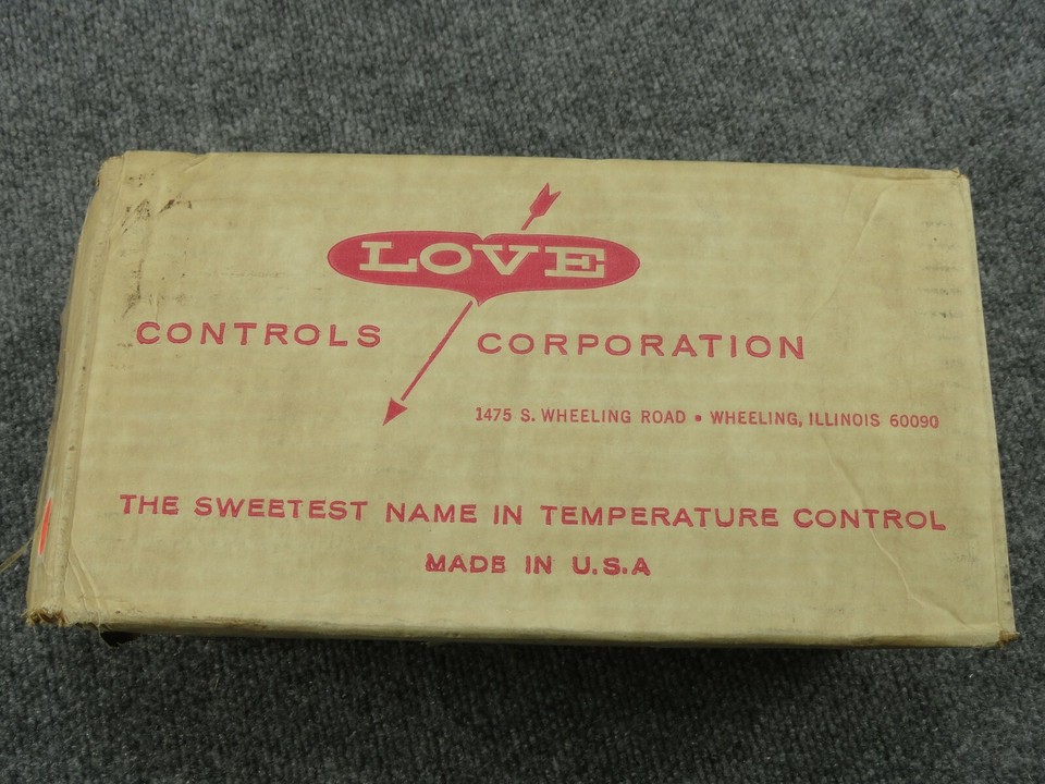New Unused Love Controls Model 100 Electronic Indicator Meter 0-600° F ...