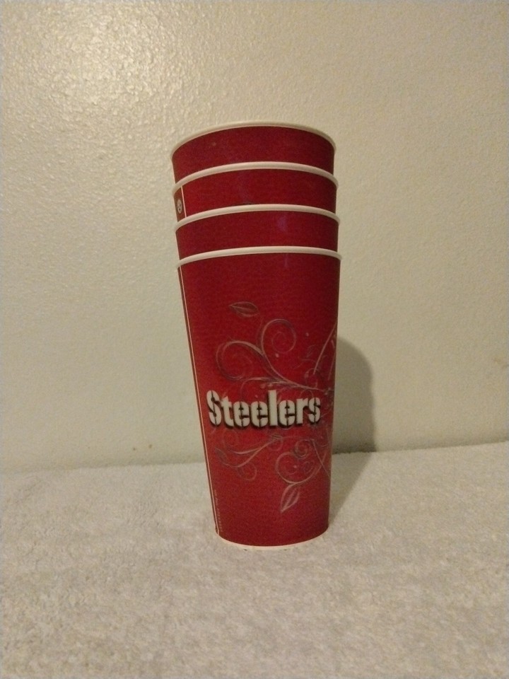 Set of Four Capital Cups Pittsburgh Steelers NFL Hologram Cups | eBay