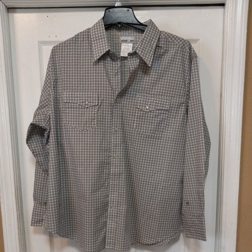 NWOT Wrangler Long Sleeve Multi-Color Shirt Irregular Size XXL RN130273 ...