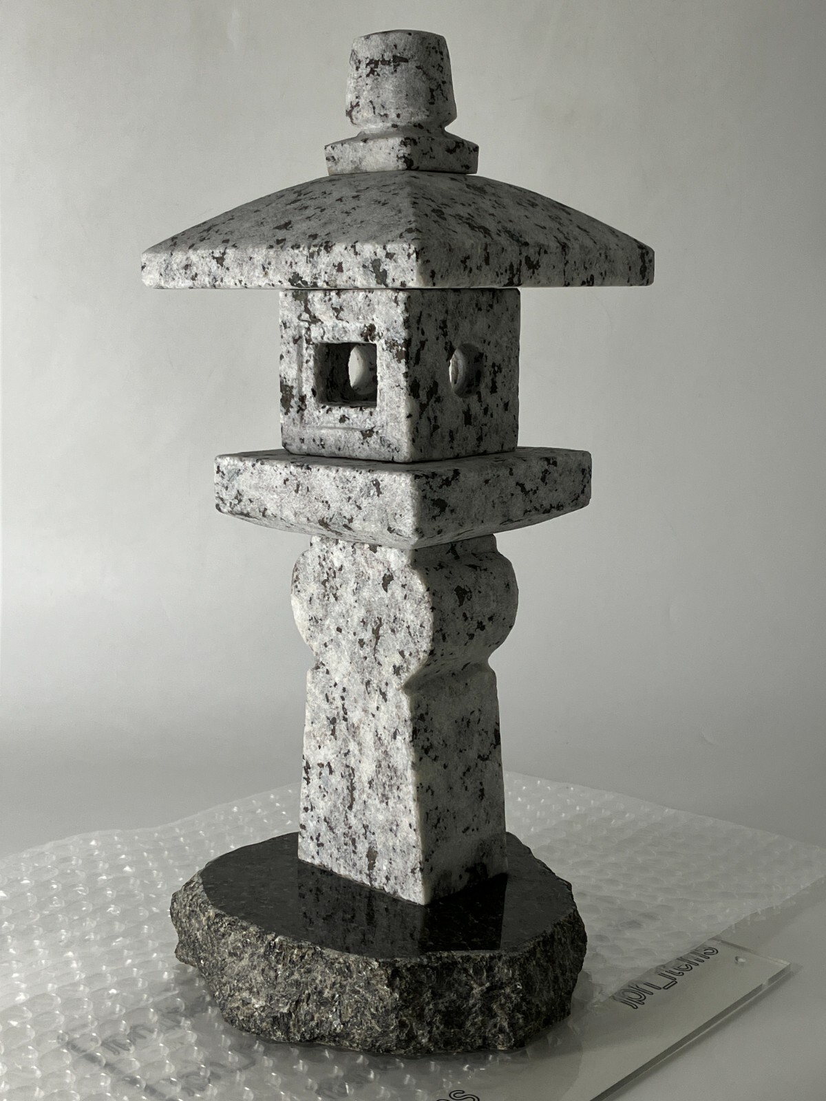 Small Granite Stone Lantern Tourou Japan Japanese Garden Ornament ...