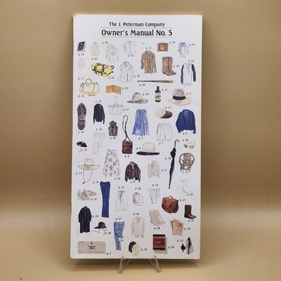Vintage J. Peterman Company Catalog Owner's Manual No. 5 RARE HTF | eBay
