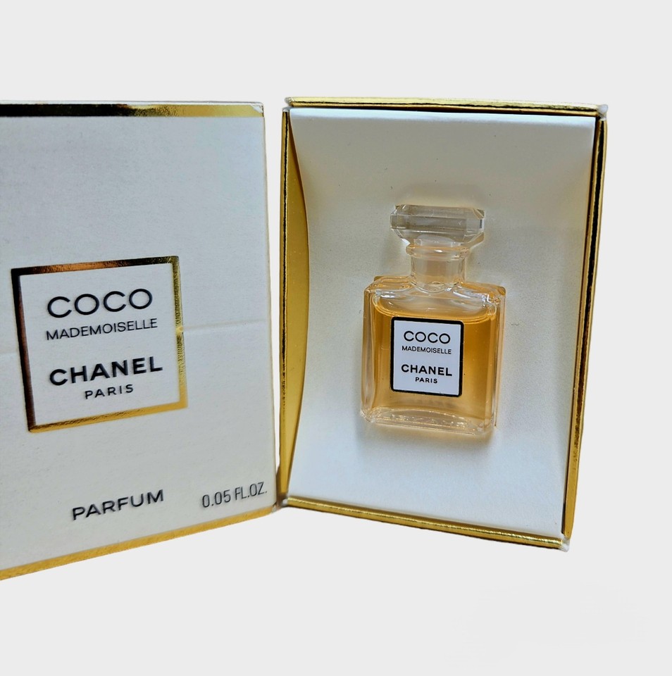 Chanel COCO MADEMOISELLE Pure Parfum Miniature Collectable .05oz/1.5ml ...