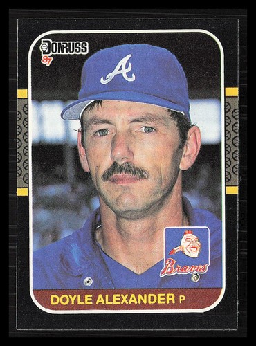 Doyle Alexander 1987 Donruss #657 Atlanta Braves | eBay