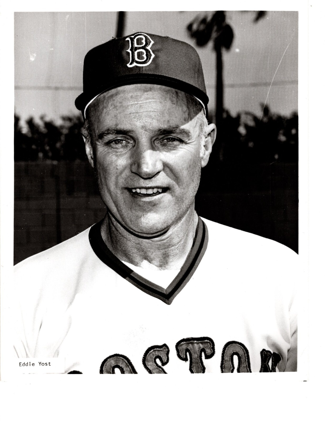EDDIE YOST BOSTON RED SOX 8X10 PHOTO HOF USA BASEBALL | eBay