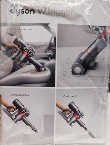 Dyson V7 Trigger Gray/Red Cordless Handheld Vacuum Cleaner for sale ...