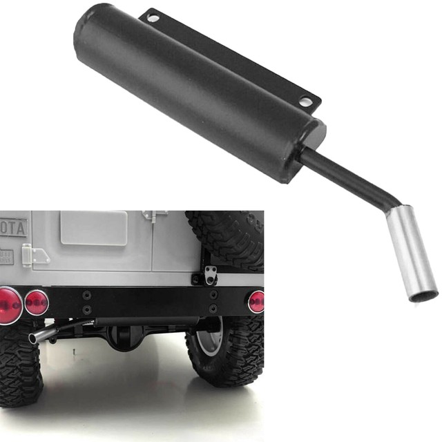 for CCHAND Rc4wd 1/10 G2 Cruiser/fj40 RC Car Metal Exhaust Simulated ...