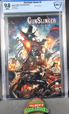 Gunslinger Spawn #8 CBCS 9.8 Cover By Brett Booth | eBay