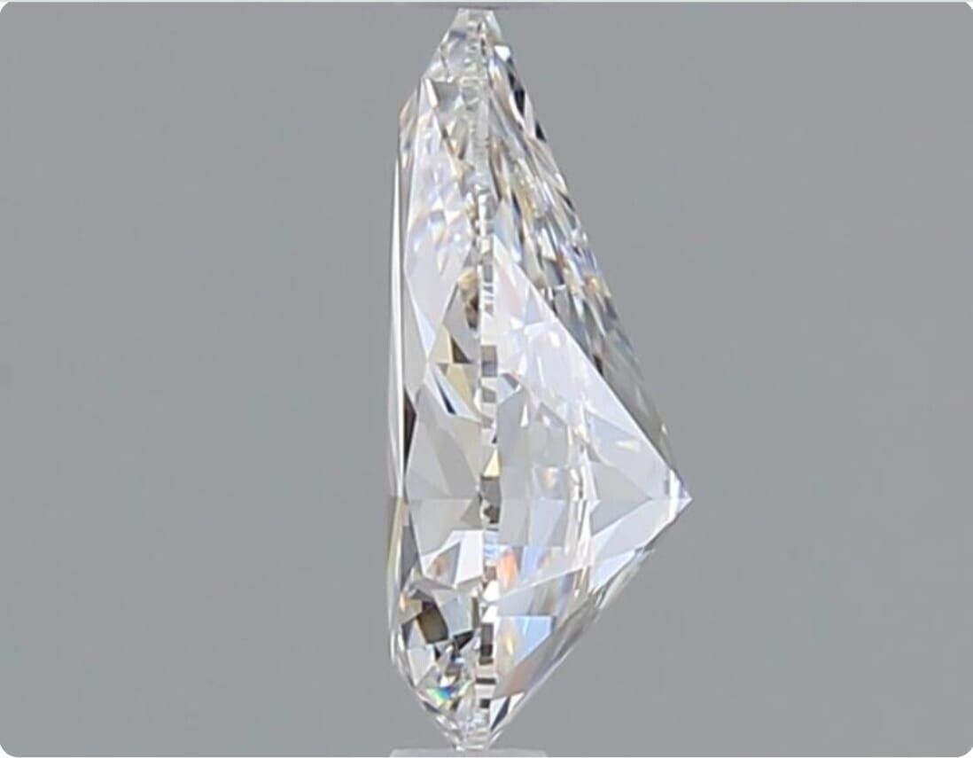 1,03 FORME DE POIRE Lab cultivé CVD diamant couleur G SI1 clarté JD | eBay