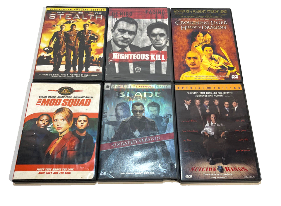 ACTION MOVIE DVD LOT 21 Movies Video SEE PHOTOS FOR TITLES | eBay