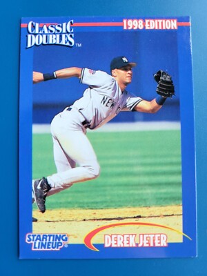 Derek Jeter 1998 STARTING LINE-UP CLASSIC DOUBLES #2 NEW YORK YANKEES ...