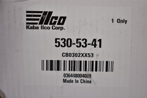 Kaba Ilco Single Cylinder Jimmy Proof Lock Angle Unit 530-53-41 ...