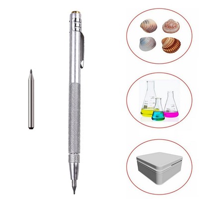 Hand Tools Scriber Pen 14cm Aluminium/Ceramic For Engraving Metal Sheet ...