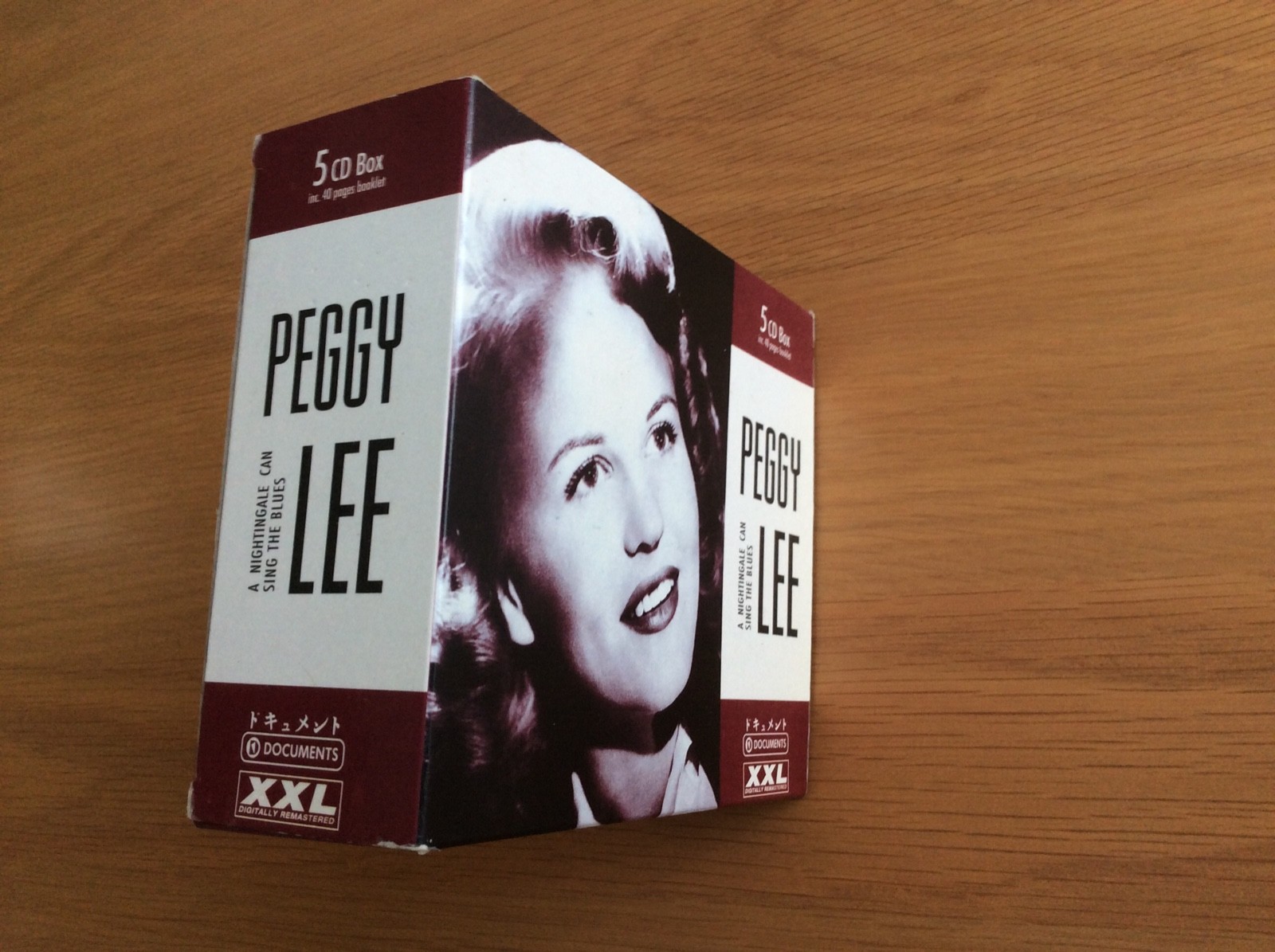 PEGGY LEE 5CD A Nightingale can sing the blues, box set. | eBay