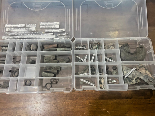 EXTRAORDINARY Lot of Indian War Relics FORT ABRAHAM lot of 90! 1873 ...