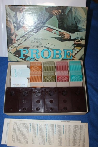 Probe Parker Brothers Game of Words 1964 | eBay
