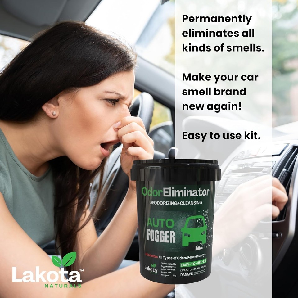 Fogger Deodorizing Kit, Odor Eliminator, Smoke Smell Remover For Car ...