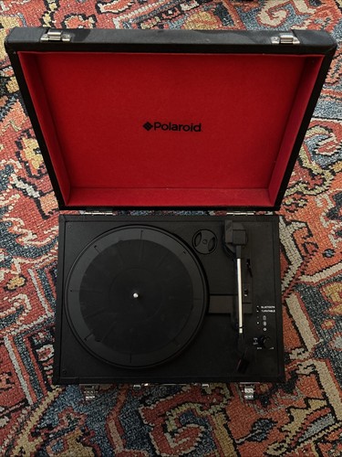 Polaroid Portable Record Player with Bluetooth Untested | eBay