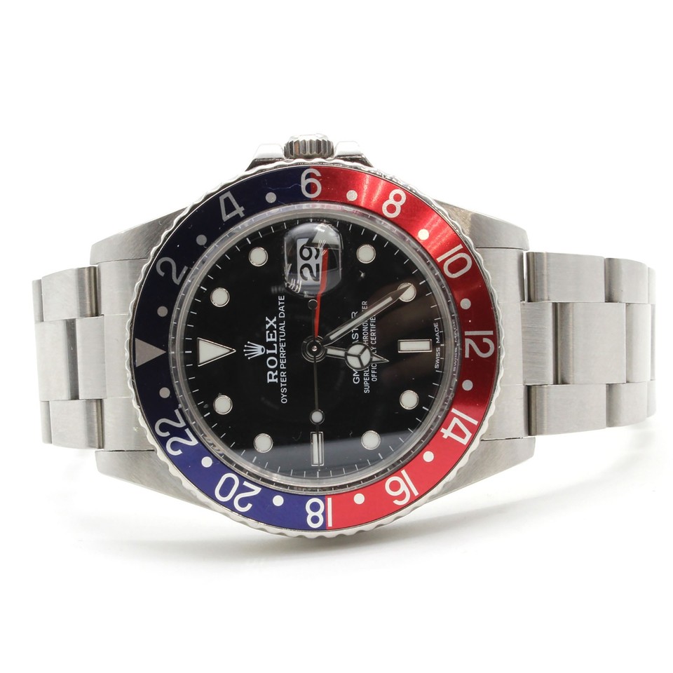 Rolex Stainless Steel Vintage GMT Master Blue/Red | eBay
