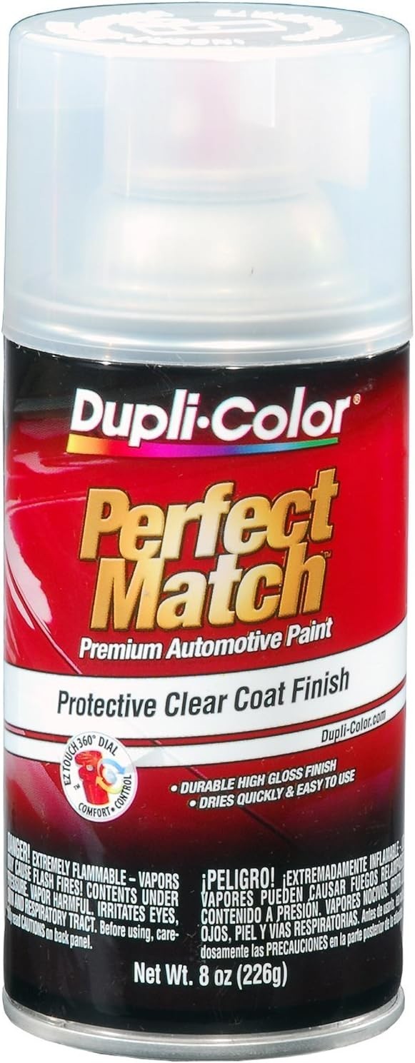 Automotive Top Coat Clear Gloss 8 Fl Oz Chip Resistant Spray for Cars ...