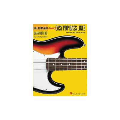 Hal Leonard More Easy Pop Bass Lines Bass Tab Book | eBay