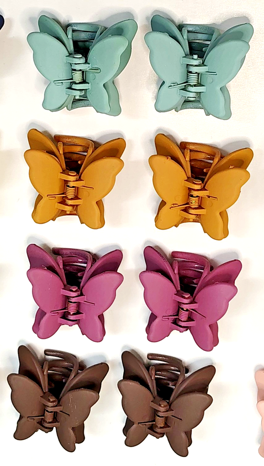 Double Winged Butterfly Hair Claw Clips ,Super Sturdy And Elegant Clips ...