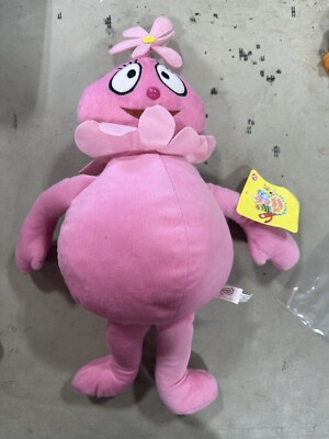 YO GABBA GABBA Pink FOOFA Plush NANCO Stuffed Doll Toy 2010 P5 | eBay