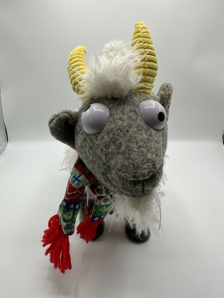 Hallmark Christmas 'Tis the Screamin' Fainting Goat w Sound & Motion ...