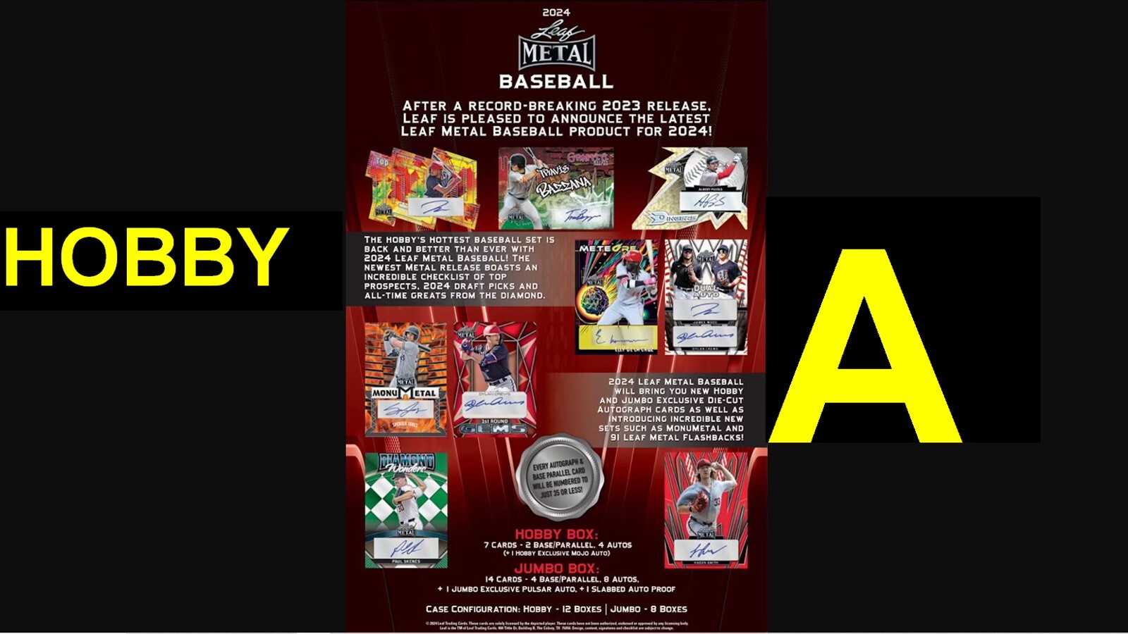 COBY MAYO 2024 leaf metal HOBBY 1 case 12 BOX break *READ RULES* | eBay