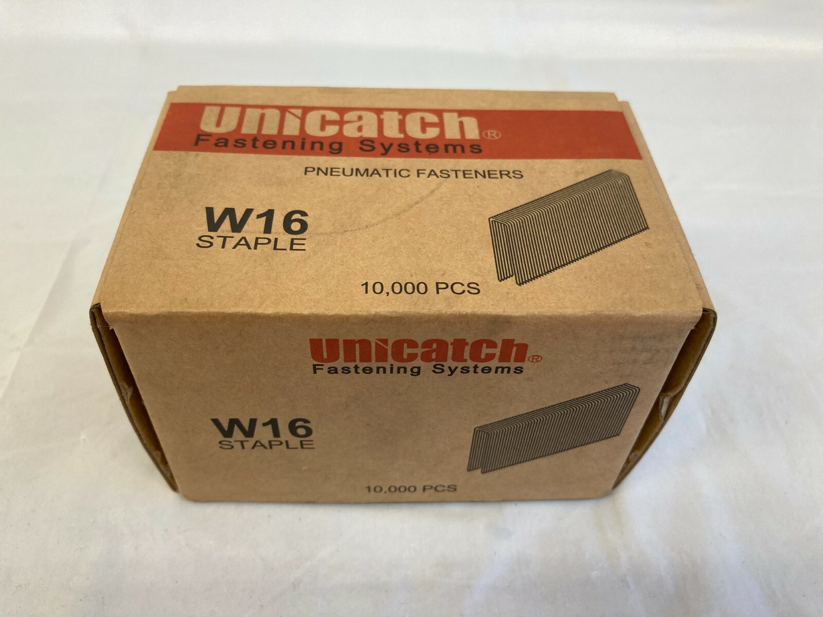 Unicatch W16 21 Gauge 3/16" Crown x 5/8" Leg Galvanized Chisel Point ...