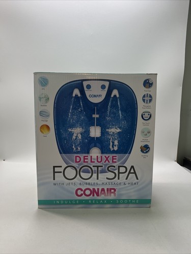 Conair Deluxe Foot Spa - Jets, Bubbles, Message & Heat FB39 Model ...