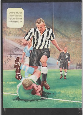 VIC KEEBLE SIGNED 1952-57 NEWCASTLE UNITED FULL PAGE PICTURE | eBay UK