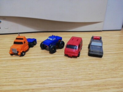 Vintage Hasbro Transformers G1 Autobot Micromaster Off Road Patrol x4 ...