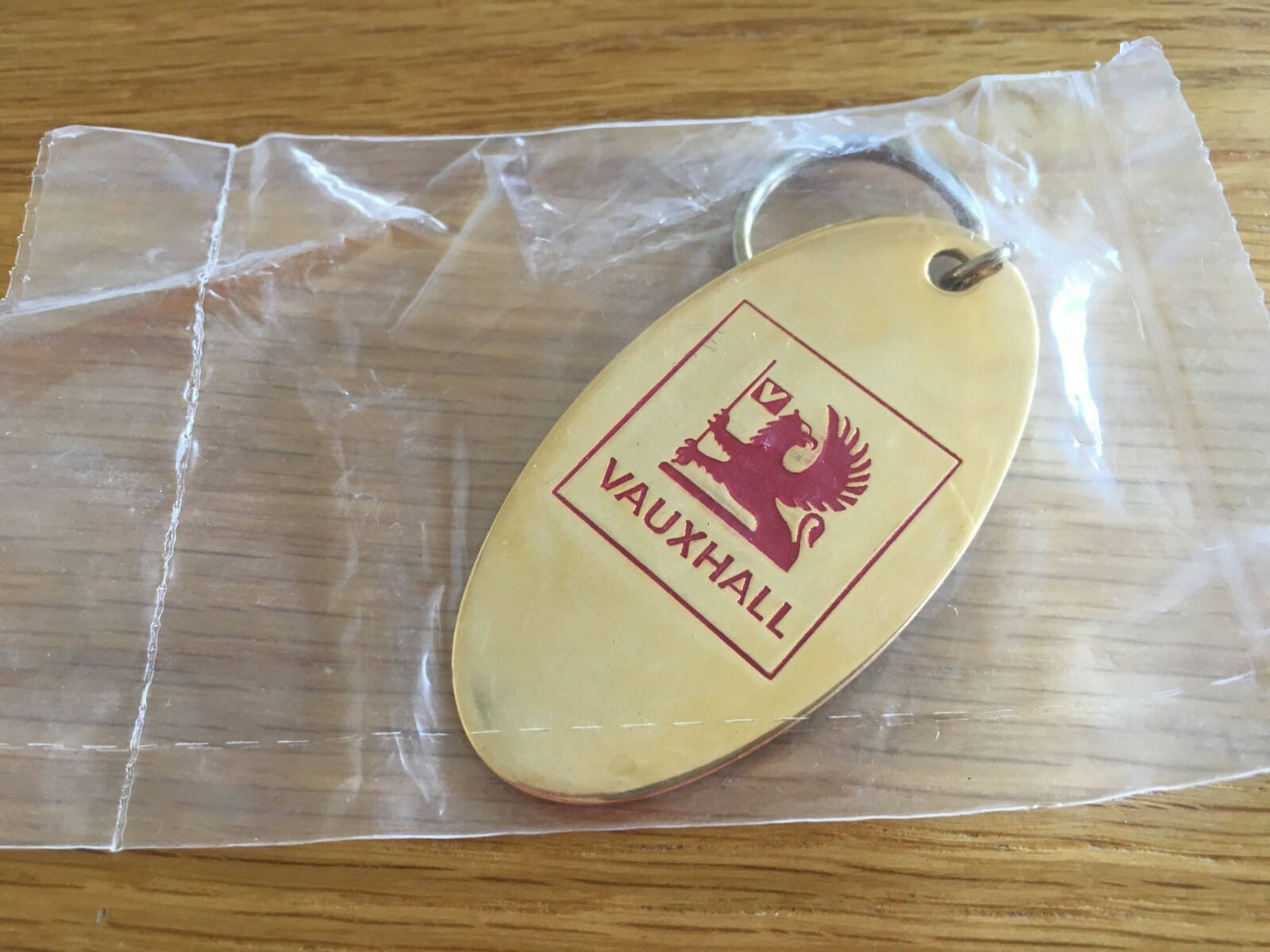 Gold Vauxhall Keyring Plated with 22ct - Oxford Range - Made in England ...