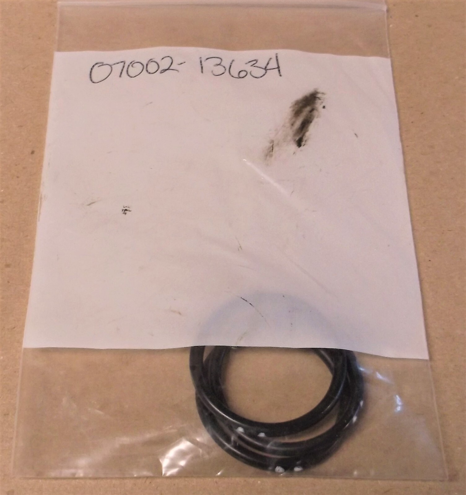 1 PACKAGE OF 3 KOMATSU 07002-13634 O RINGS ( JUST REDUCED.) for sale ...