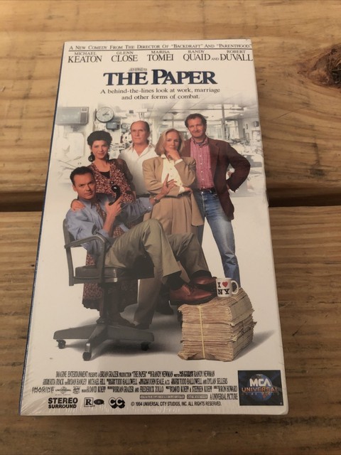 The Paper (VHS, 1994) for sale online | eBay