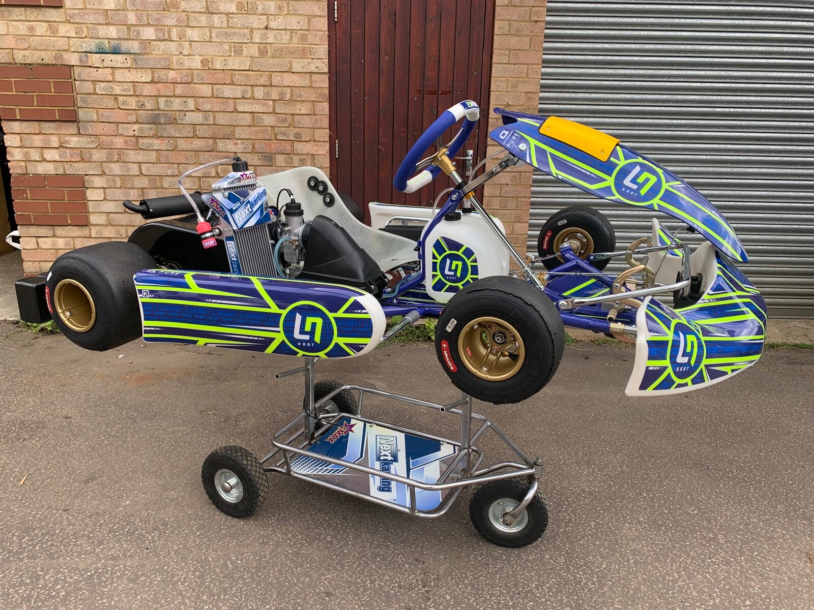 2024 TONY KART LN LANDO NORRIS 401 RR CHASSIS + JUNIOR ROTAX MAX EVO ...
