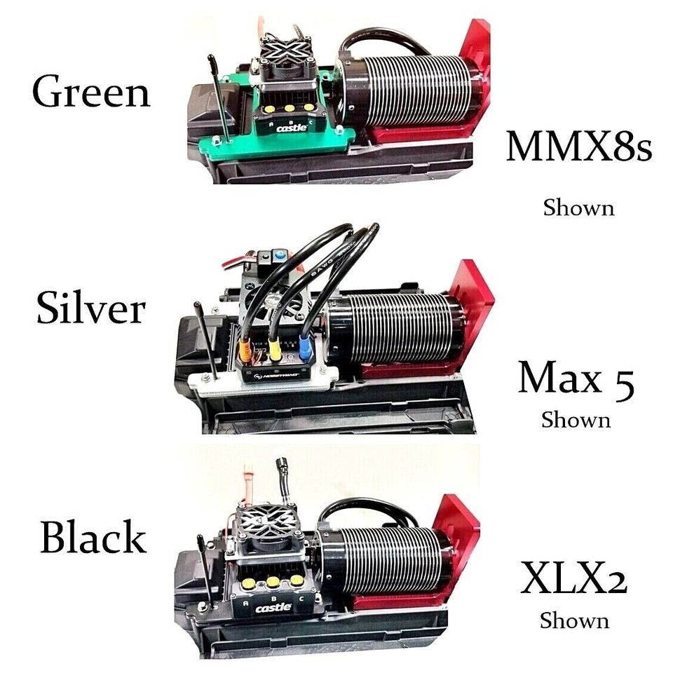 RCP-ESC Mount Fits Traxxas XRT XLX2 - Max 6 - Max 5 All in One Aluminum ...