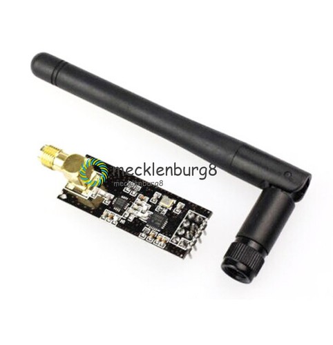 NRF24L01+PA+LNA SMA Antenna Wireless Transceiver Communication Module 2 ...