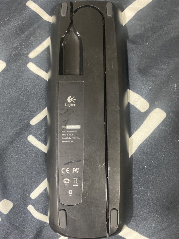 Logitech Harmony One N231 Remote Control Charging Base Cradle Charger L ...