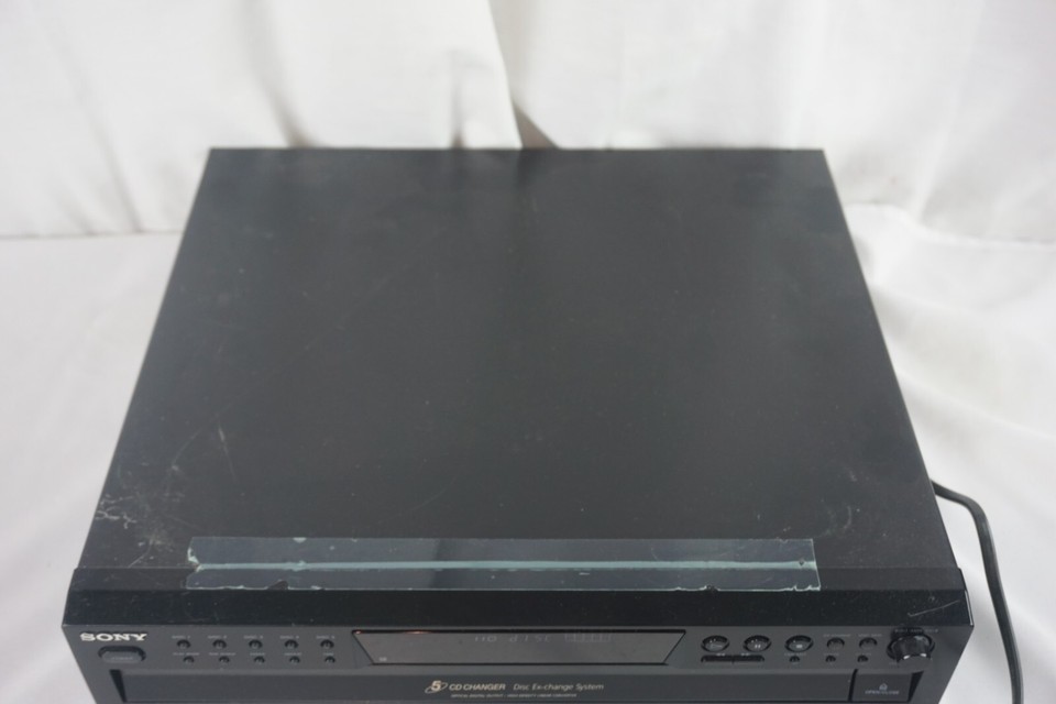 Sony CDP-CE375 Compact Disc 5 Disc CD Player Multi Changer Carousel ...