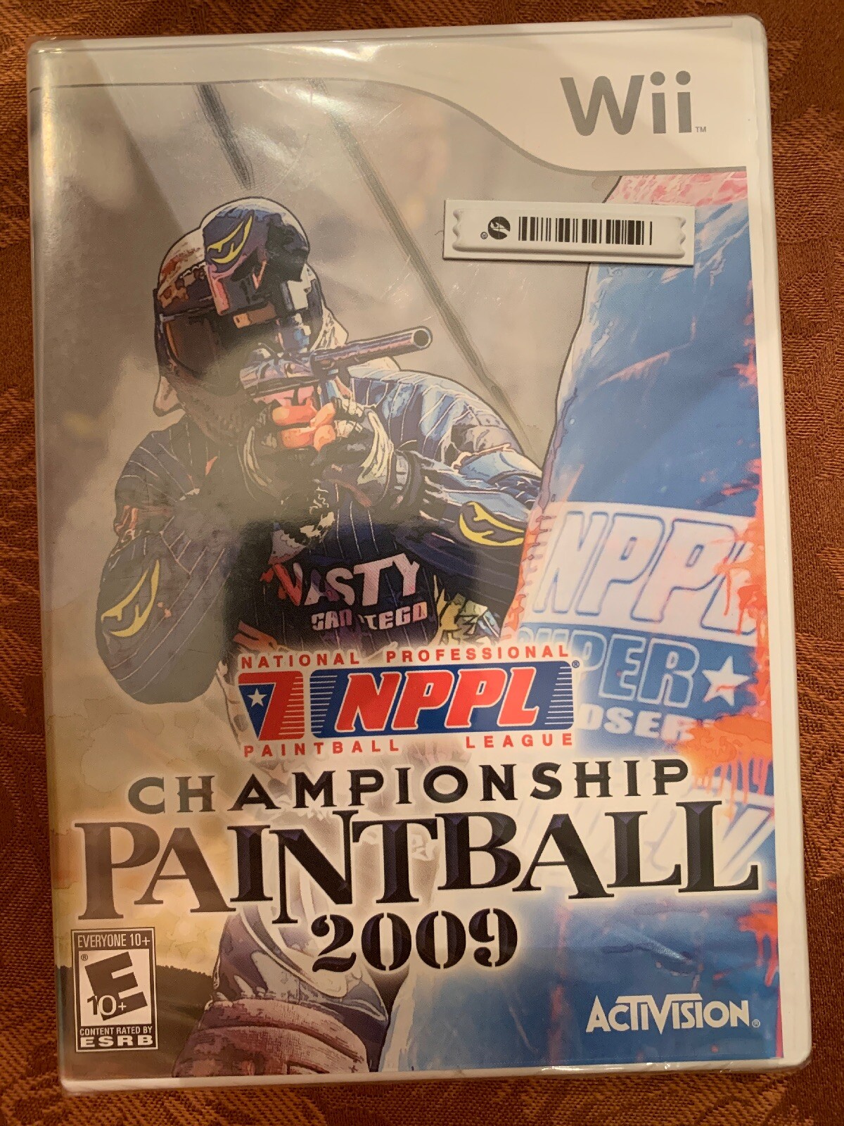 NPPL Championship Paintball 2009 for Nintendo Wii Brand New! Factory ...