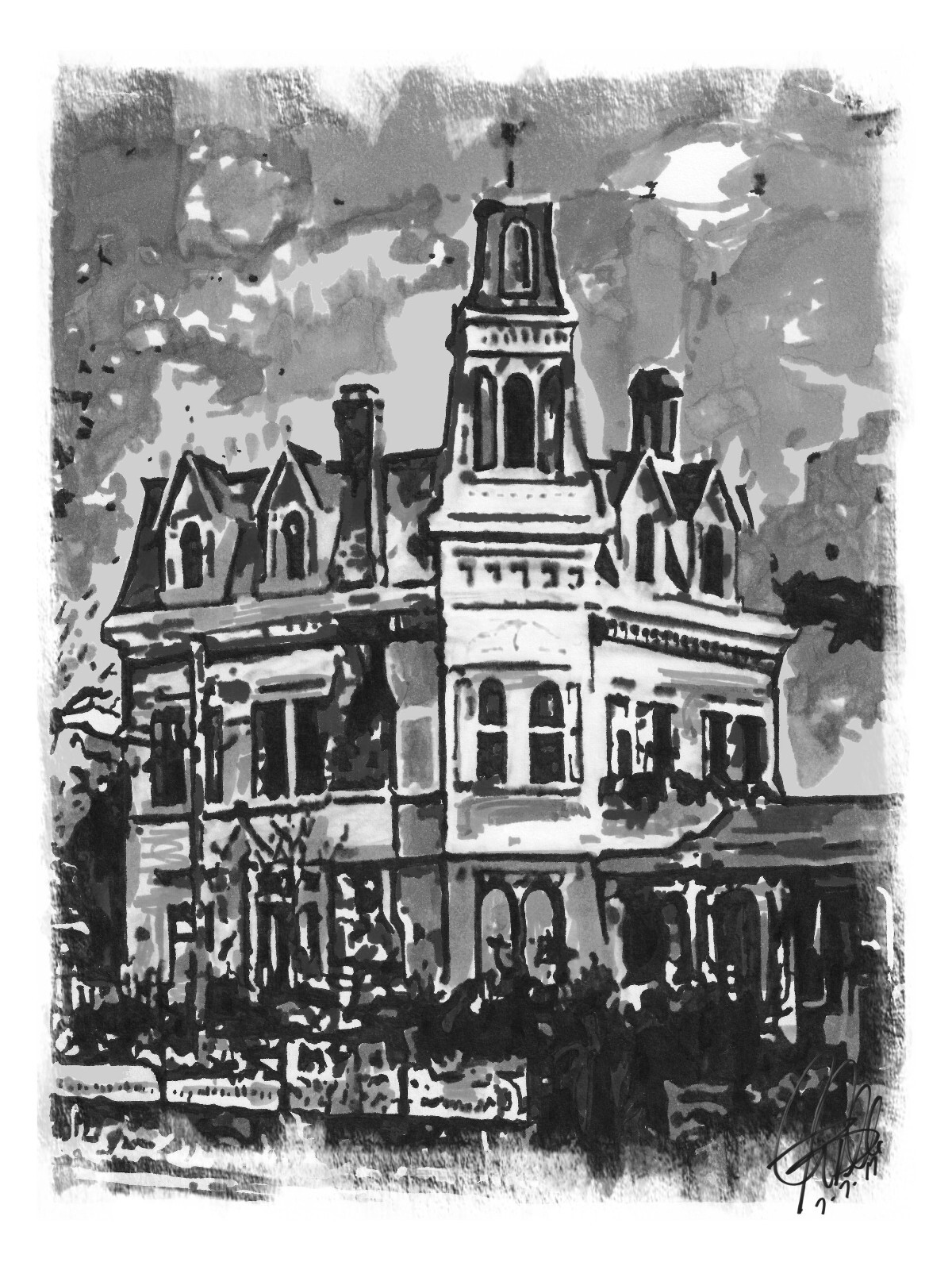 The Addams Family House