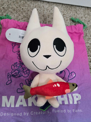 Webfishing Cat Limited Edition Makeship Plush by Lamedeveloper New in ...